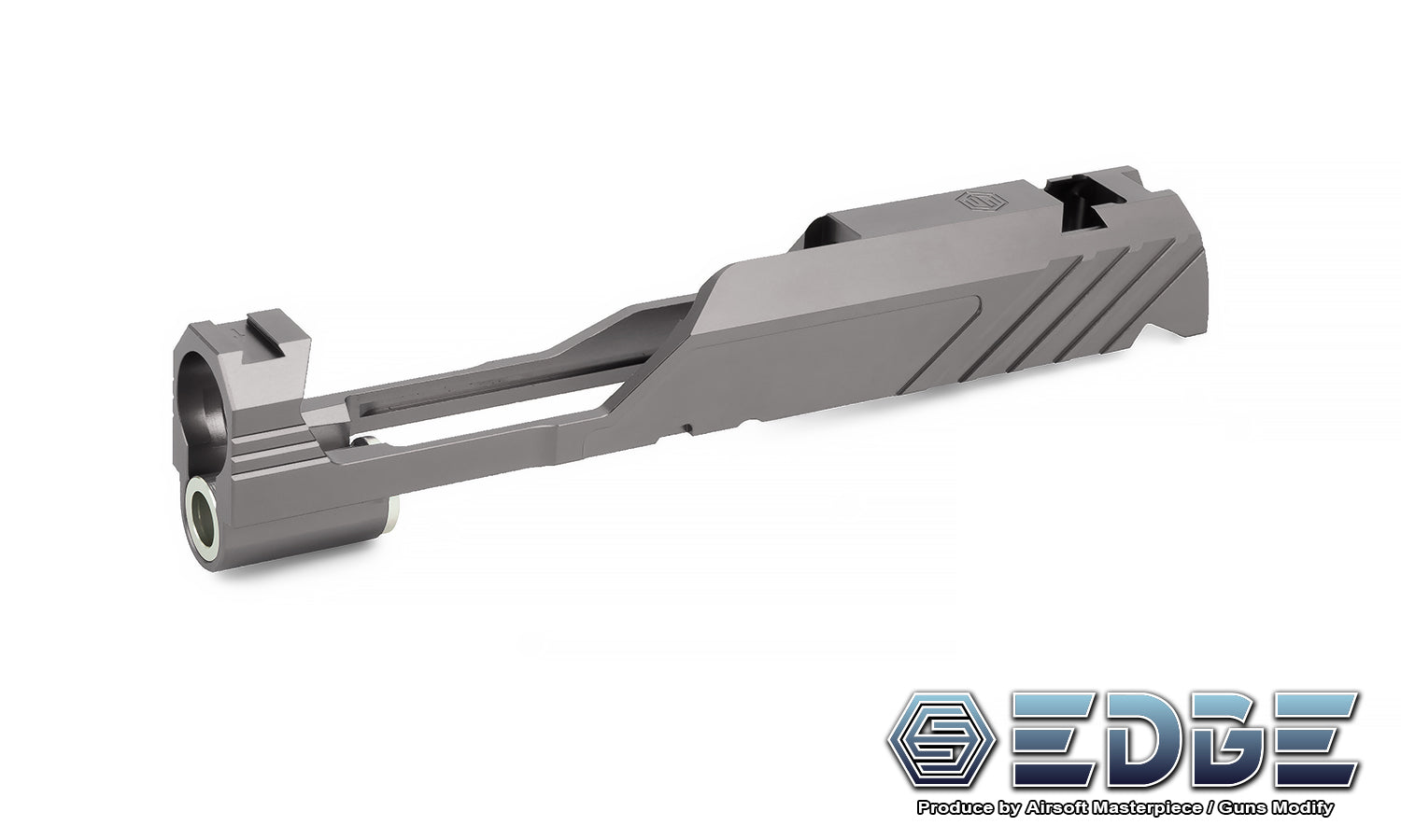 EDGE Custom “MEGA” Aluminum Standard Slide for Hi-CAPA 4.3 Grey ...