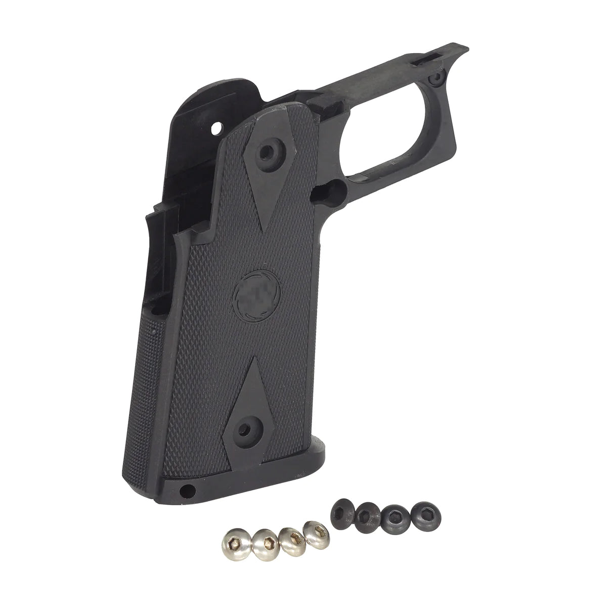 5KU STI Style Nylon Polymer Grip for Marui Hi-Capa GBB Pistol - Black ...