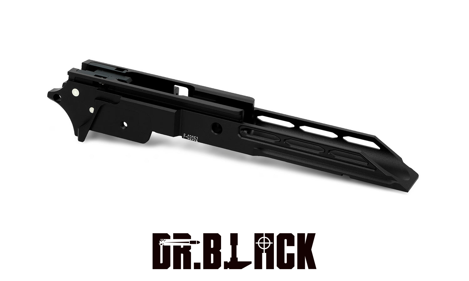 Dr. Black 3.9 Aluminum Frame – Type 2 for Hi-CAPA - Black – Armsaholic