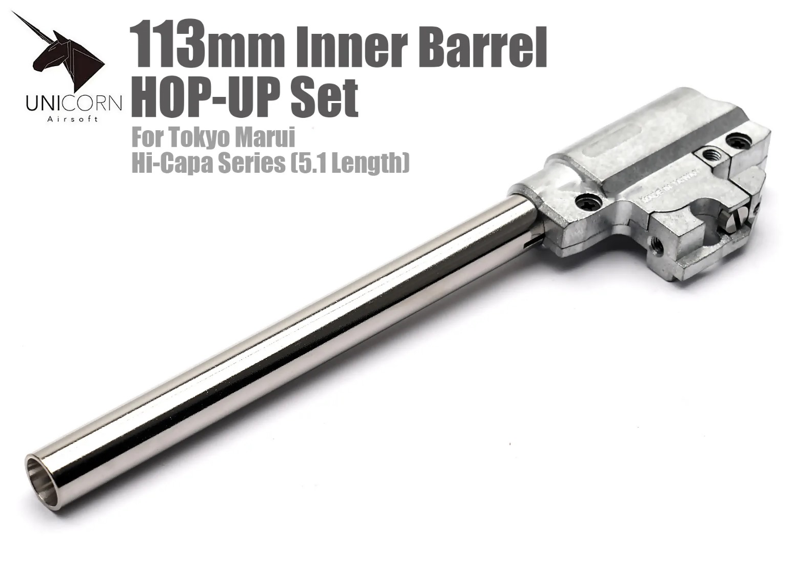 UNICORN Screw Adjustment HOP-UP Chamber Set for Marui Hi-capa Series ...