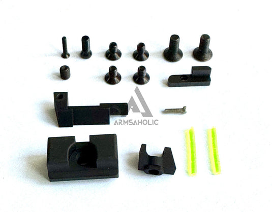 Nova T-Style JW Aluminum G34 Slide Kit for Marui G17 / 34 GBB Series ...