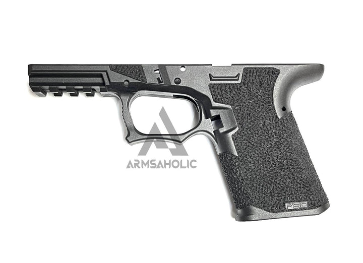 Armsaholic Custom Stippling P80 Lower Frame For Marui G17/18C GBB Black