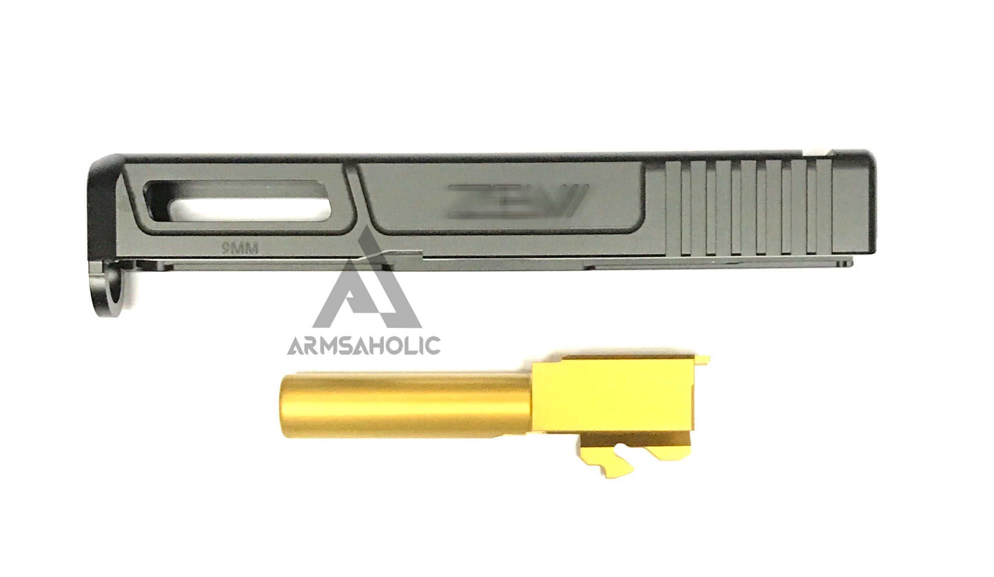 Guns Modify CNC Aluminum Z-Style G26 Slide / Stainless Barrel Set for ...