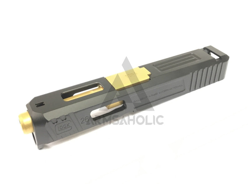 Gun Modify CNC Aluminum S-Style G26 Slide / Stainless Barrel Set for T ...