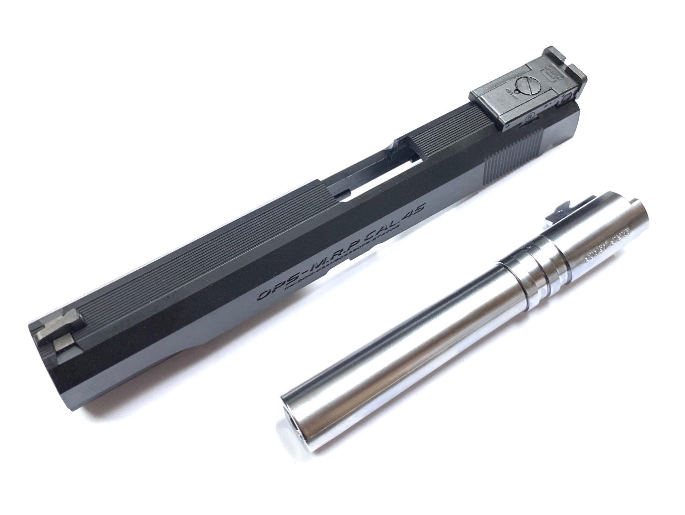 Marui Hi-CAPA 5.1 org. slide set Come w/ barrel & front & rear sight ...