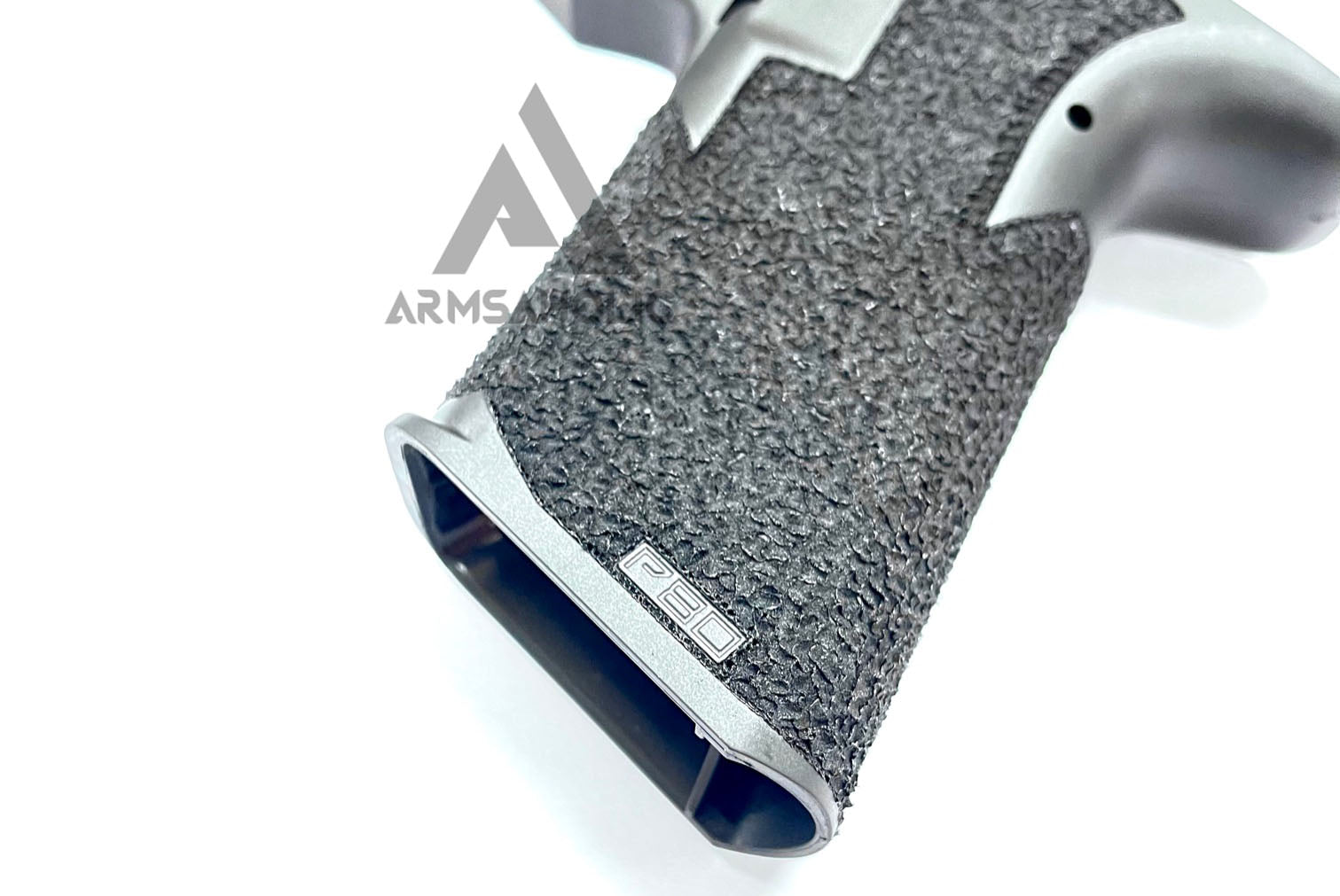 Armsaholic Custom Stippling P80 Lower Frame For Marui G17/18C GBB Black